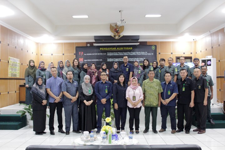 Pengantar Alih Tugas Ibu Desma Butar Butar, SH dan Bpk Rudi Harsono, SH